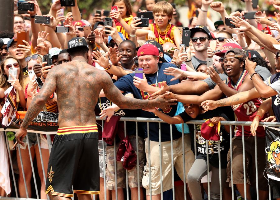 PHOTOS: The Best moments from the Cleveland Cavaliers Championship ...