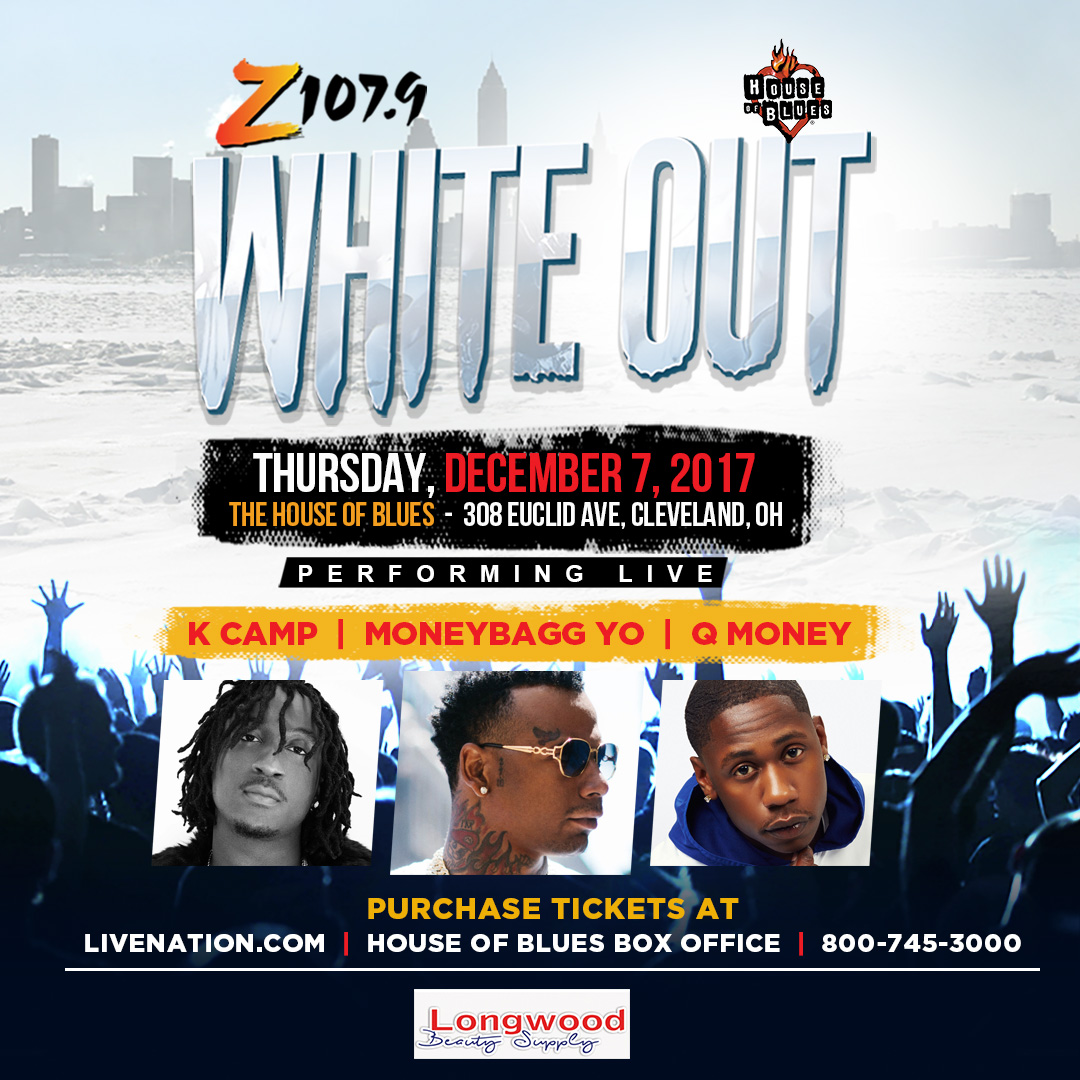 Z1079 White Out Party 2017 feat. Moneybagg Yo, K Camp, And Q Money - Z ...